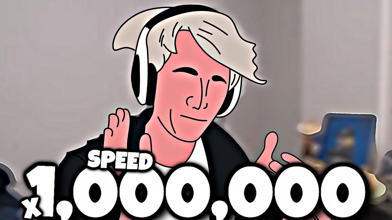 xQc Clap SPEED 1000000X - YouTube