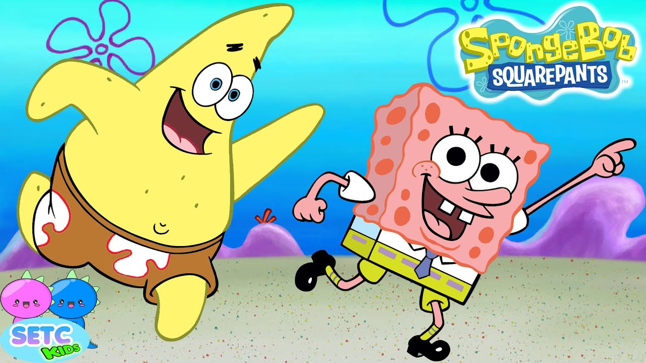 Spongebob Squarepants Color Switch Patrick Star - Color Swap Cartoon ...