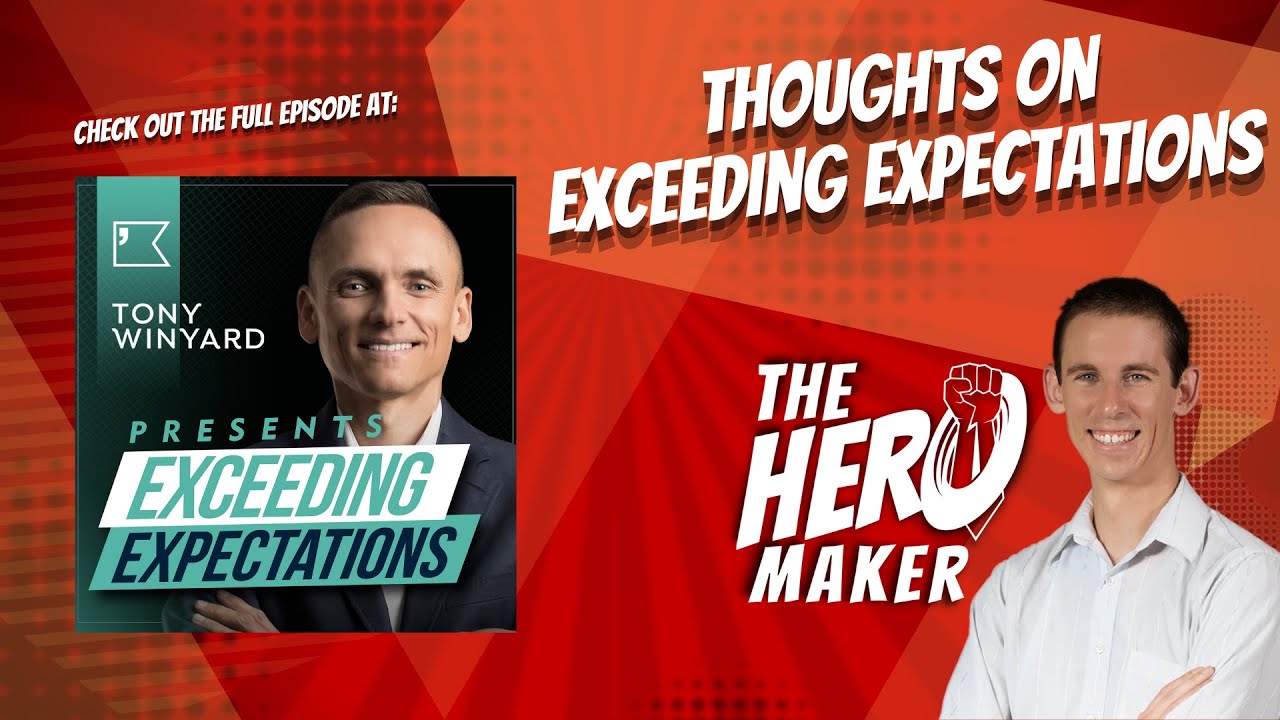 Thoughts on Exceeding Expectations - YouTube