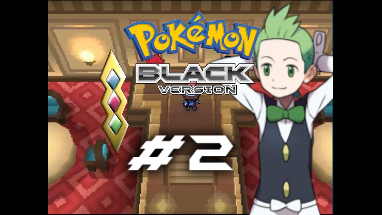 Let's Play :Pokemon Black - Part 2 - Striaton City Gym Leader Cilan ...