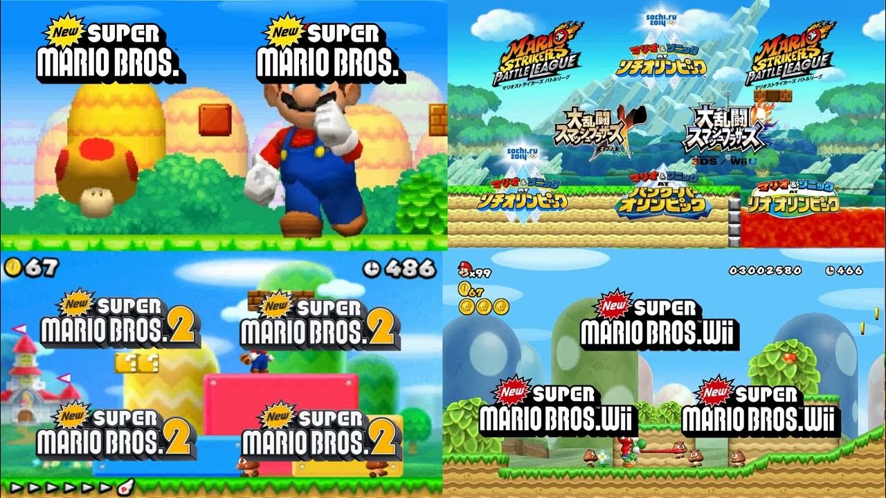 Overworld Theme Ultimate MashUp (New Super Mario Bros.) - YouTube