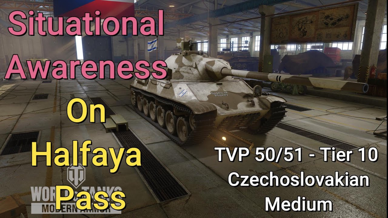 TVP 50/51 - Map Tactics On Halfaya Pass - YouTube