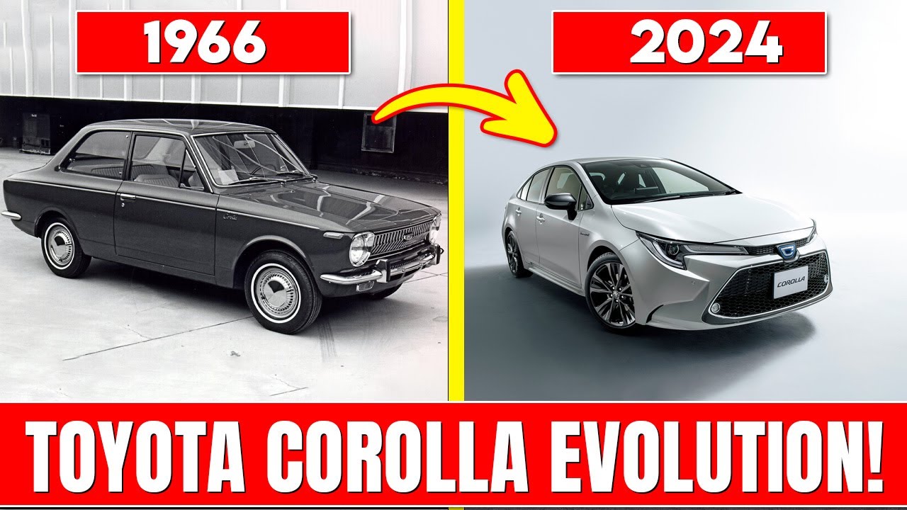Toyota Corolla Through the Decades: An Unrivaled Legacy - YouTube