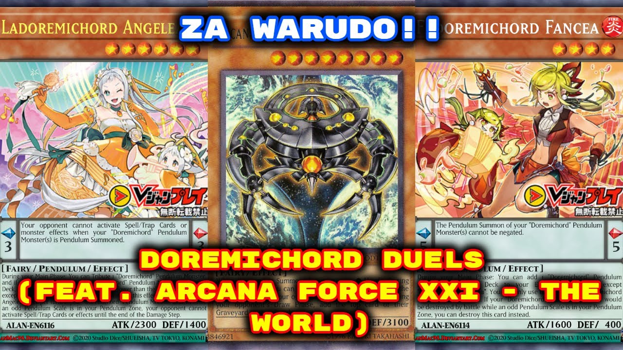 Yugioh - Doremichord Duels (Feat. Arcana Force XXI - The World) (Deck ...