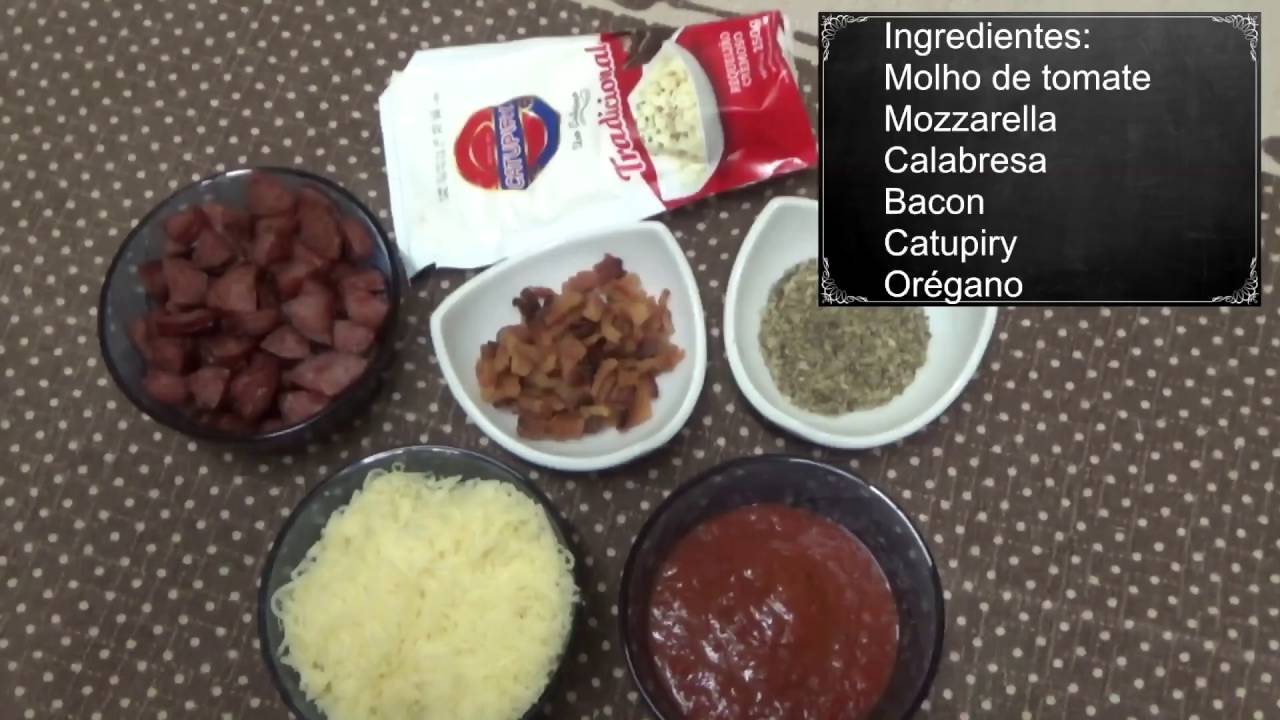 Como fazer cone de pizza com nossa massa de pastel - YouTube