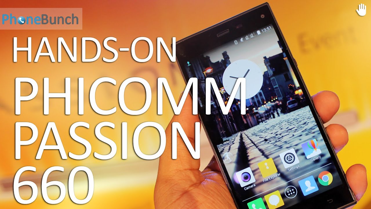 Phicomm Passion 660 Hands-on Overview and First Impressions - YouTube