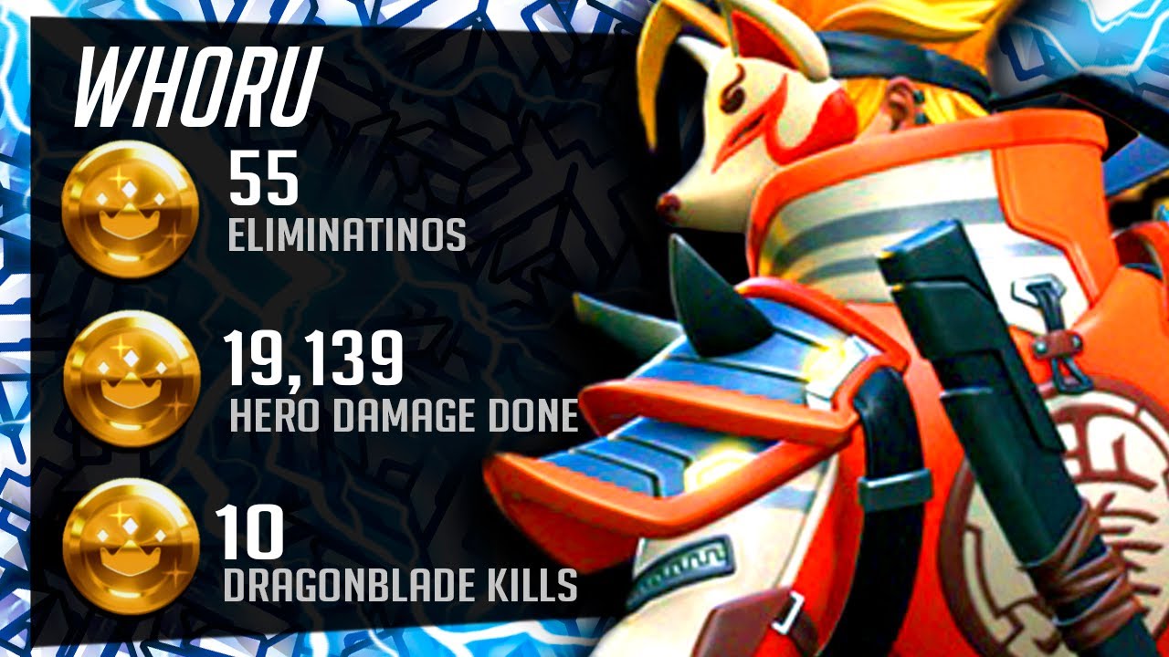Whoru Dominating as Genji - 55 elims! [ Overwatch Season 30 Top 500 ...