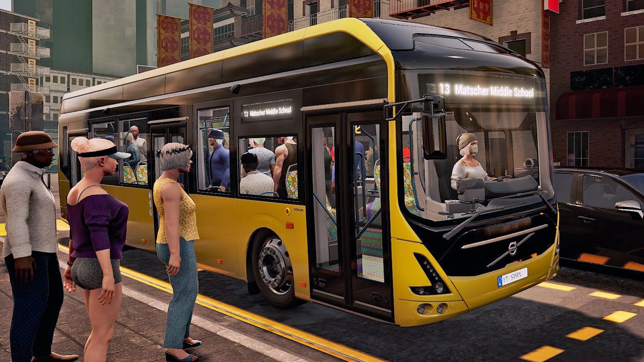 Bus Simulator 21 – VOLVO | 7900 Electric - YouTube
