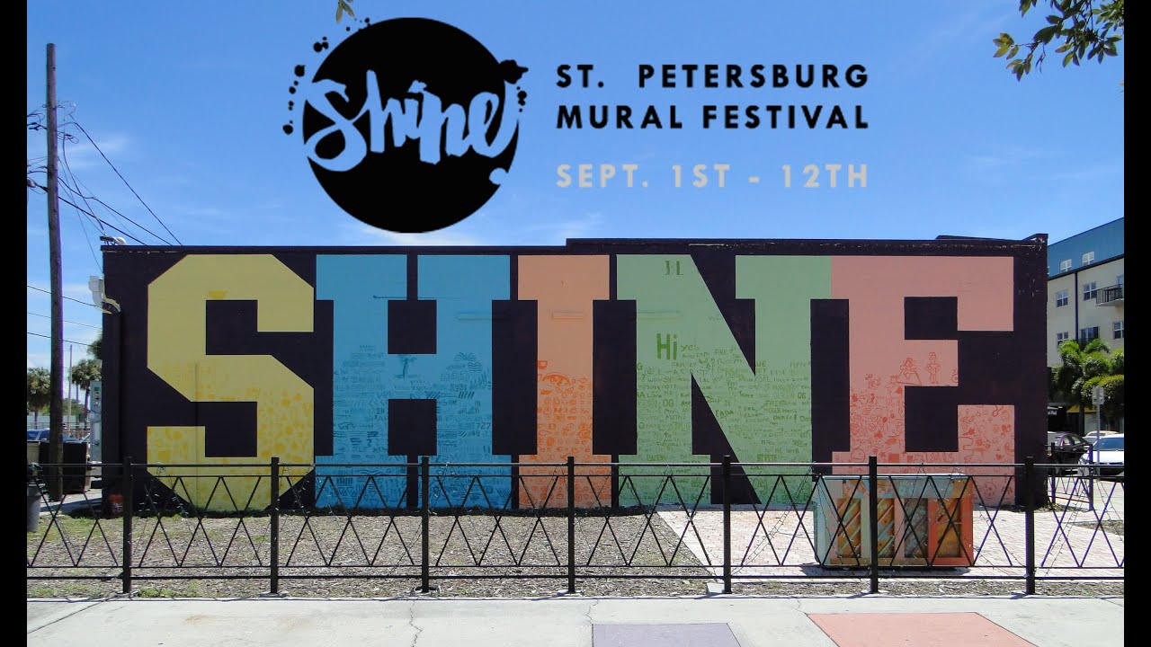 Shine Community Mural - YouTube