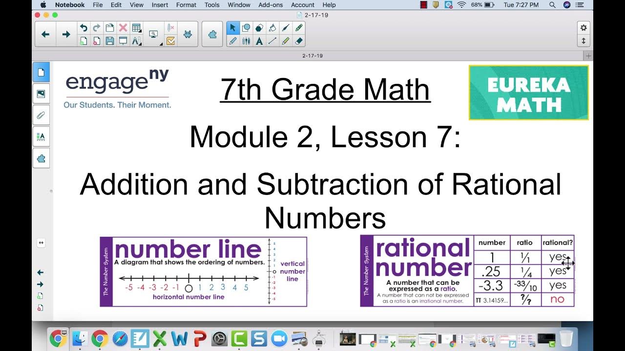 7th Grade Eureka Math: Module 2, Lesson 7 - YouTube