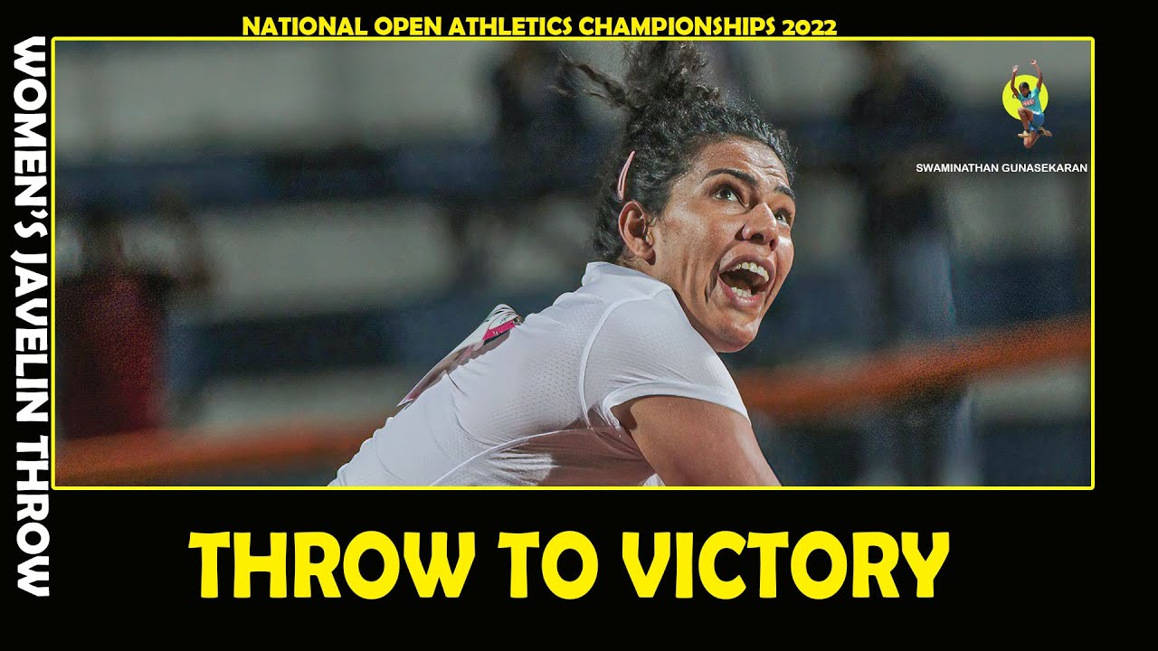 Shilpa rani throw to victory || Javelin throw final 61st National Open ...