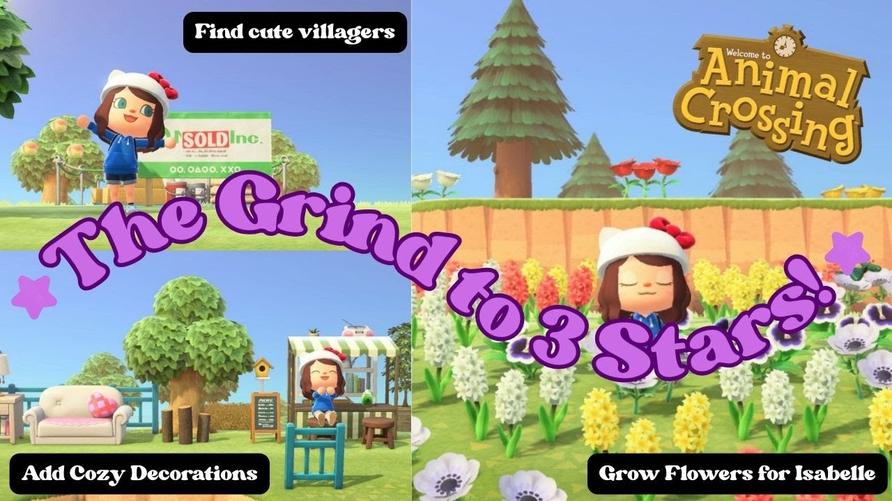 The Grind to 3 Stars | No Treasure Islands | Villager Hunt | Cozy ...