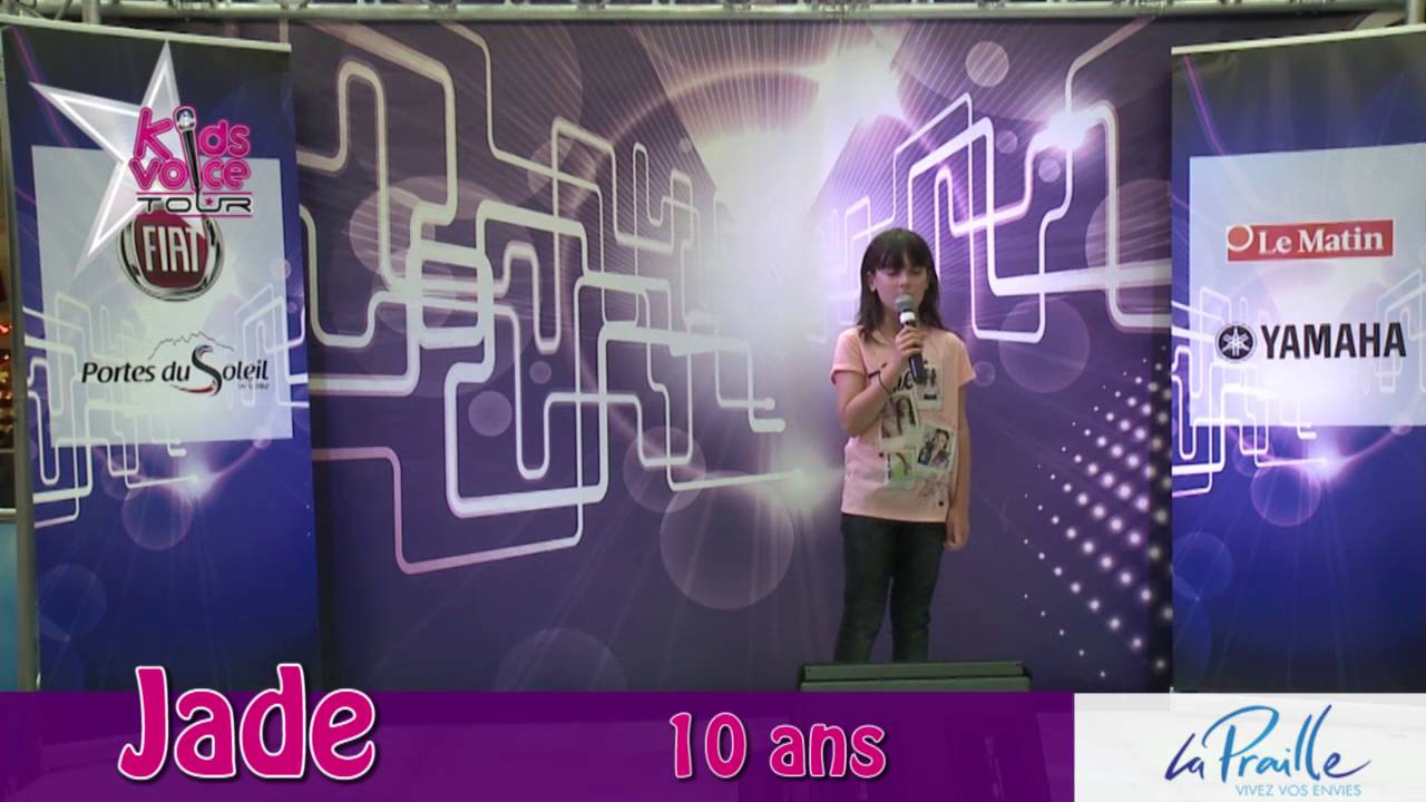 Jade - Kids Voice Tour 2016 - La Praille - YouTube