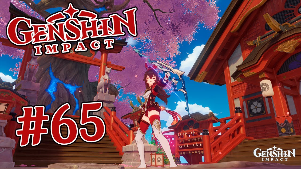 Zapto perdido en Genshin impact | 65 - La Historia de la Miko [A] - YouTube