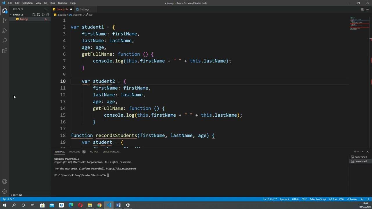 Lecture # 5 Constructors and Object Prototype in JS - YouTube