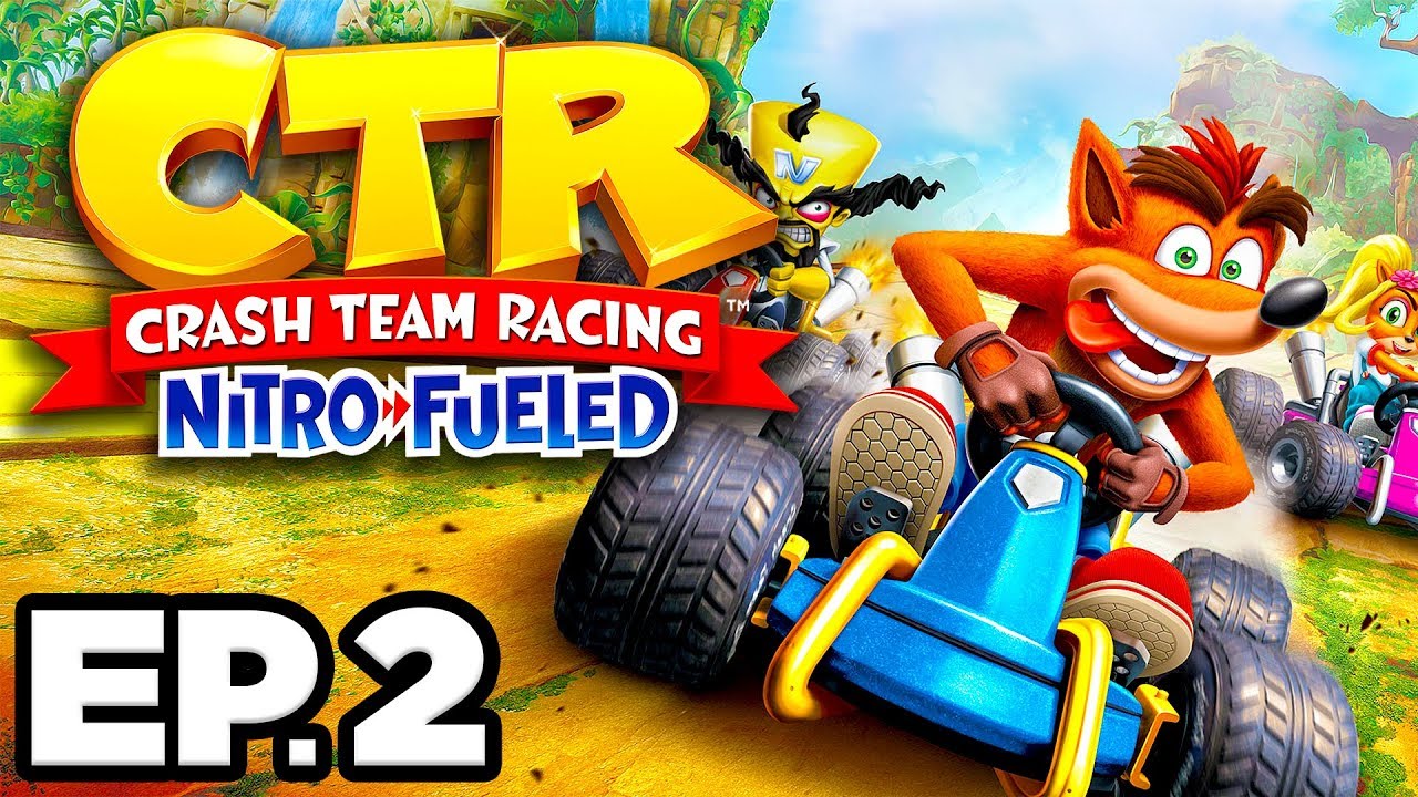 Crash Team Racing: Nitro Fueled Ep.2 - SEWER SPEEDWAY, RIPPER ROO ...