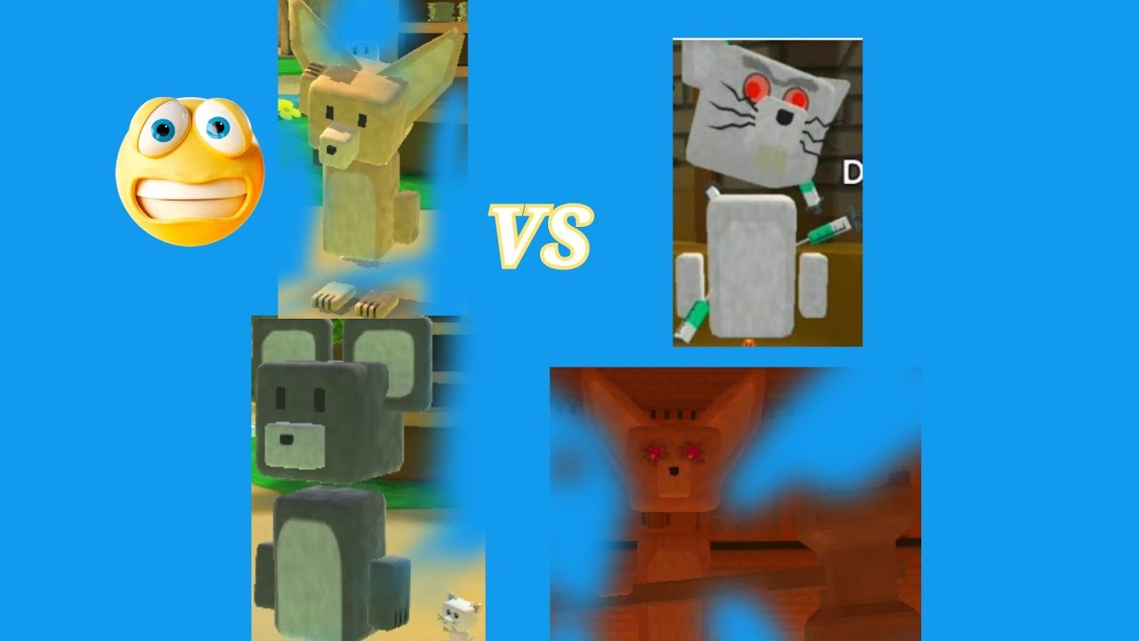 Rato do bem e Feneco do bem vs Rato gigante do mal e Feneco gigante do ...