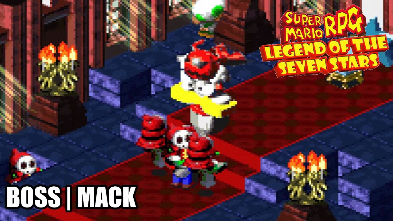 Super Mario RPG: Legend of the Seven Stars - Boss | Mack [SNES Classic ...