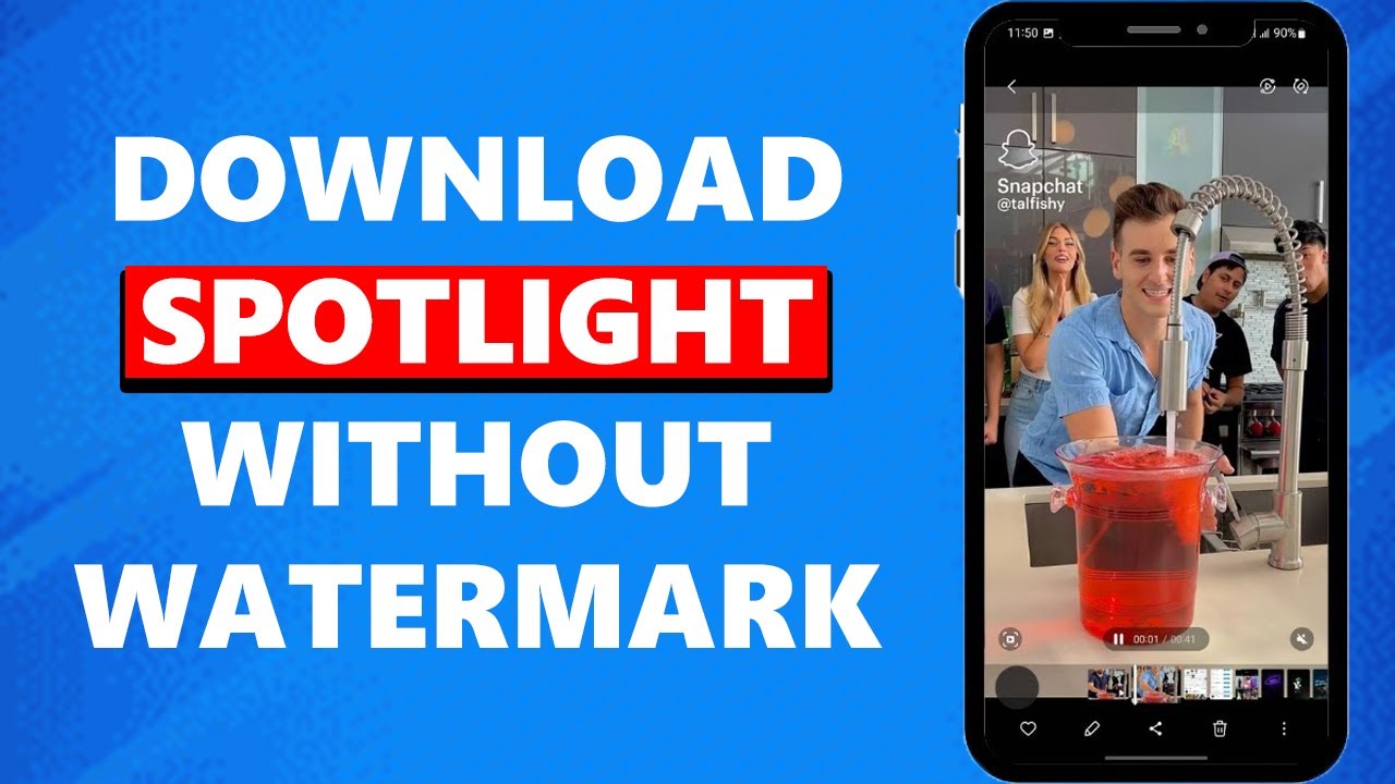 Download Snapchat Spotlight Video Without Watermark - YouTube