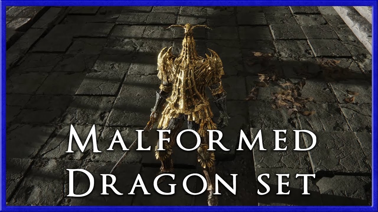 How to get the Malformed Dragon Set in Elden Ring - YouTube