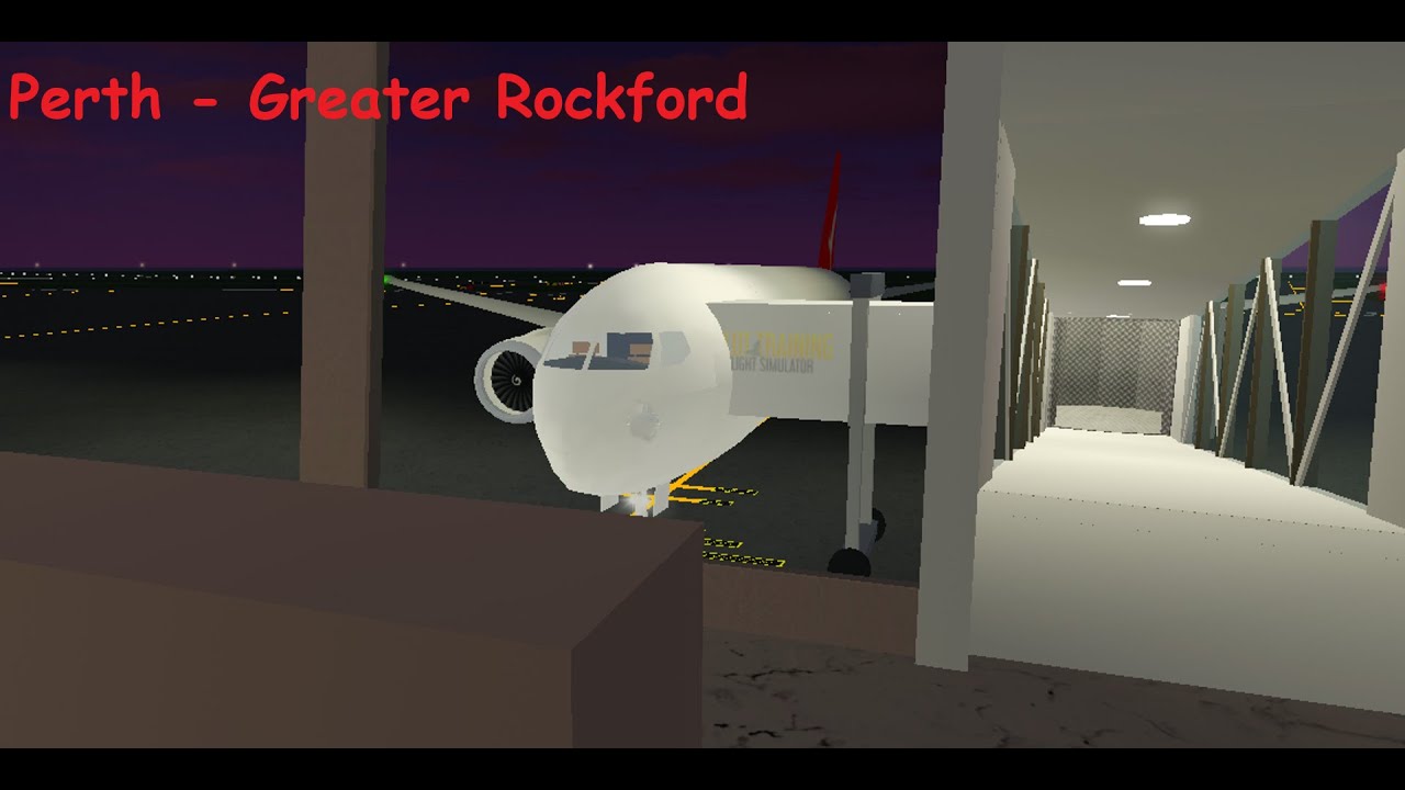 Qantas B-787 Perth - Greater Rockford! PTFS Roblox - YouTube