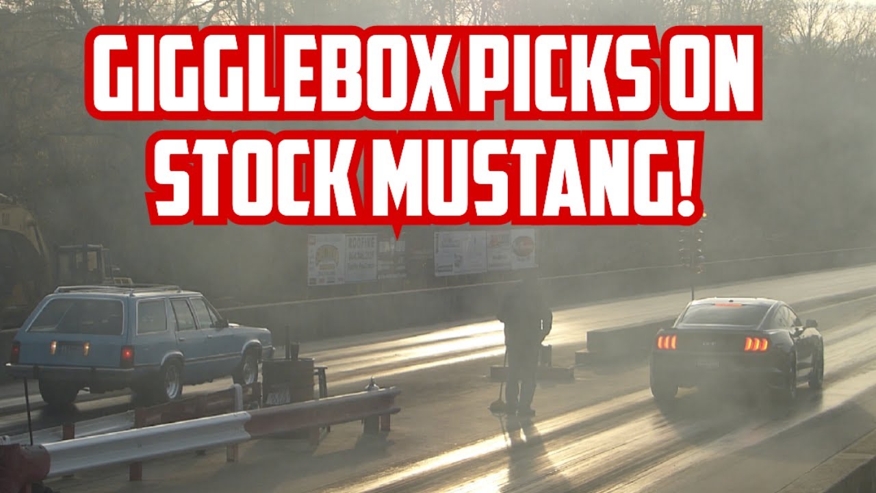 Tracey vs Ryan at Greer Dragway... Procharged Fairmont Wagon vs Stock ...