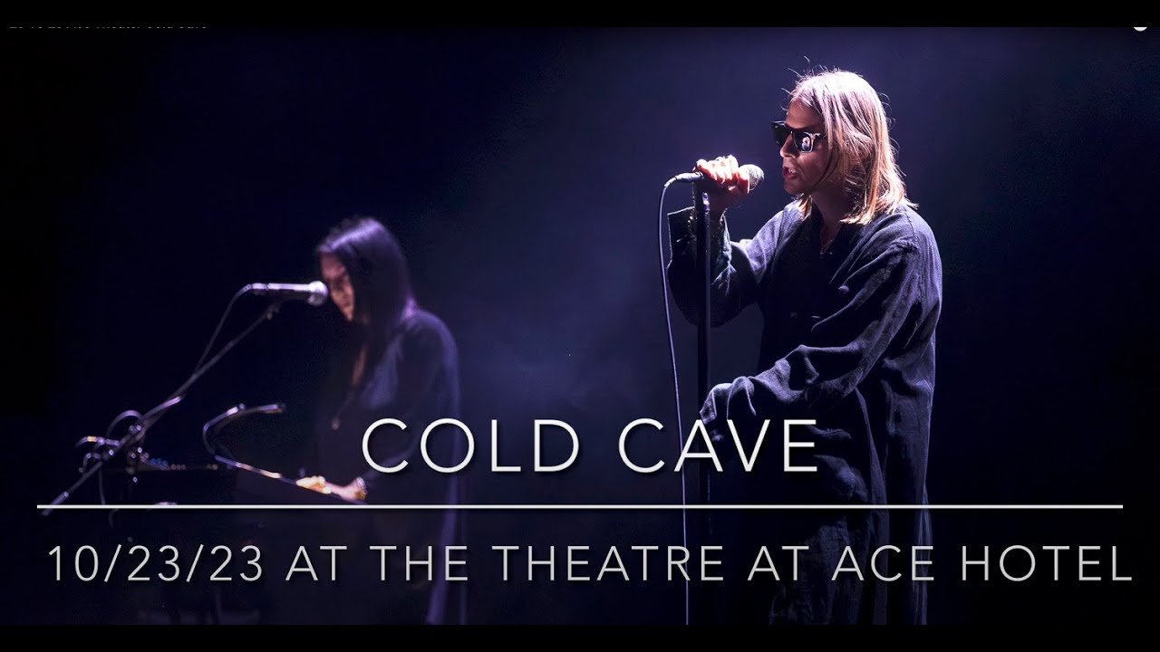 Captivating and Haunting: Cold Cave's Performance Sets the Stage for an ...