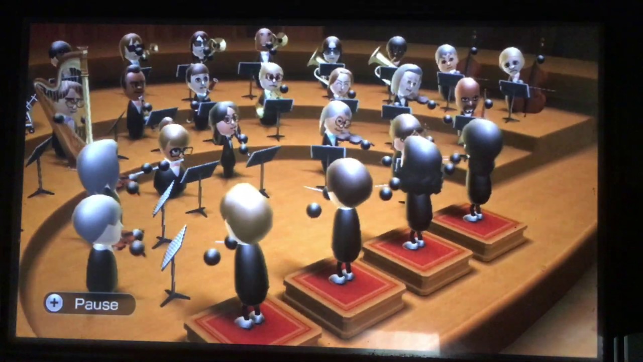 Four Conductor Orchestra | Wii Music - YouTube