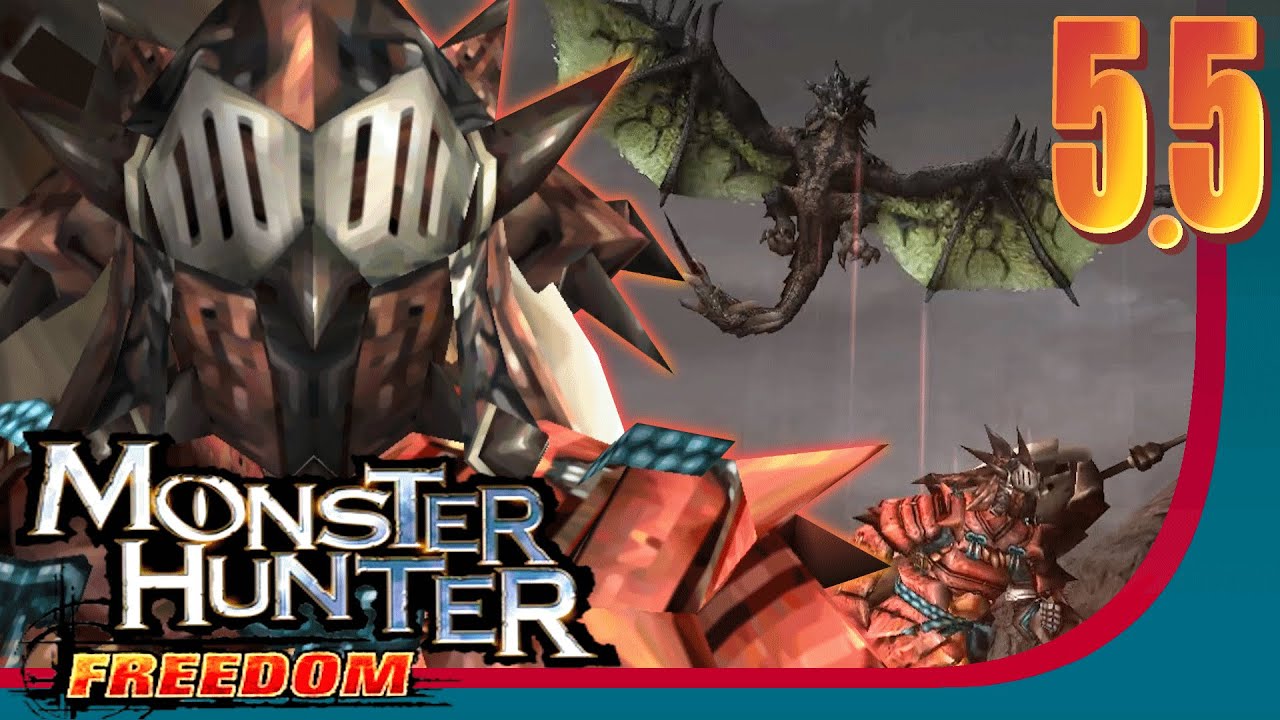 The Azure Revenge Match - Monster Hunter Freedom - Part 5.5 - YouTube