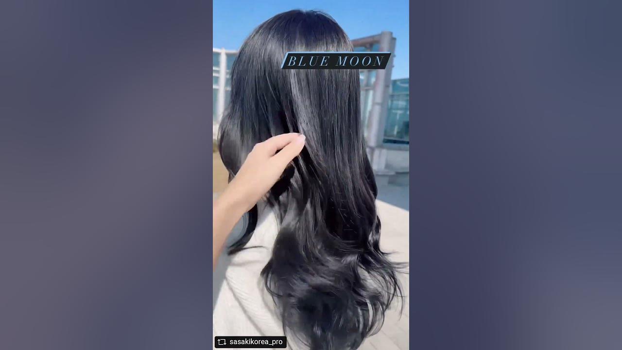 😉🎨 사사키 컬러체인지 🎨5-BLUE MOON + 7-BLUE MOON (1:1)를 사용하여 디자인 완성!가까운 사사키 ...