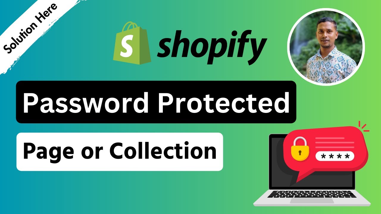 How To Password Protecting A Page Or A Collection In Shopify Easy How To Password Protecting A Page Or A Collection In Shopify Easy