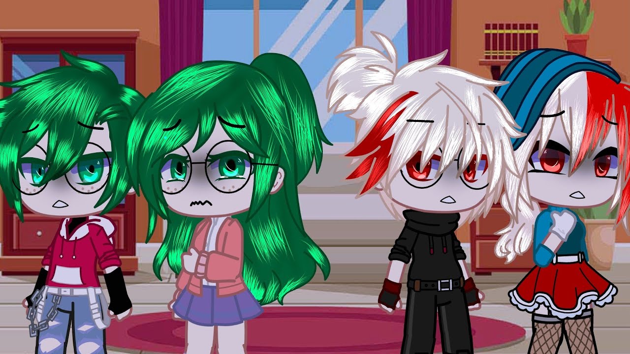 Adopted Au part 2 II Gacha club II mha II - YouTube