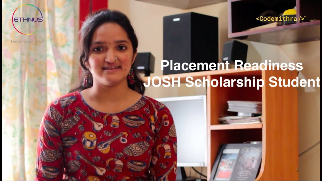 Ethnus Codemithra JOSH Scholarship Test - A testimonial from a student ...