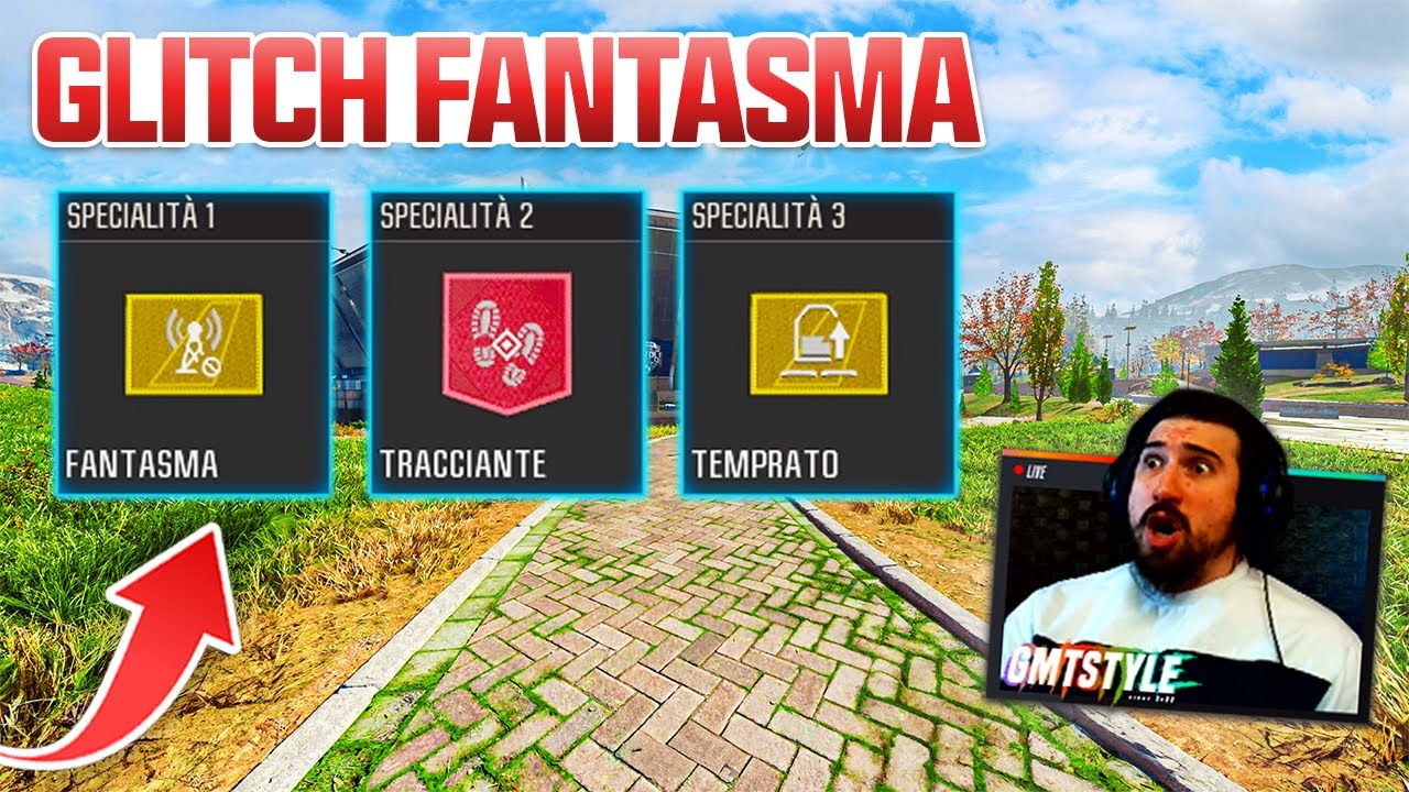 NUOVO *GLITCH FANTASMA* ASSURDO | GHOST GLITCH PERK WARZONE | TUTORIAL ...
