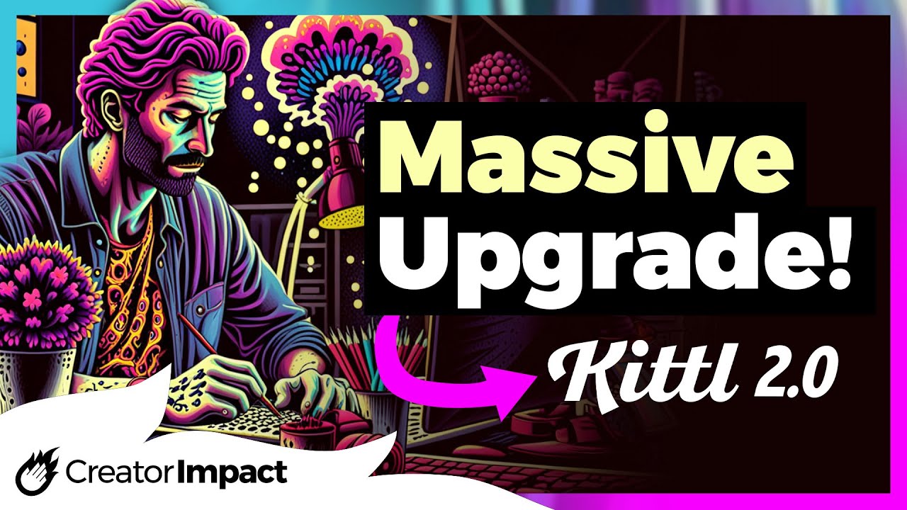 What's new in KITTL 2.0?? Learn more in this Kittl Tutorial! - YouTube
