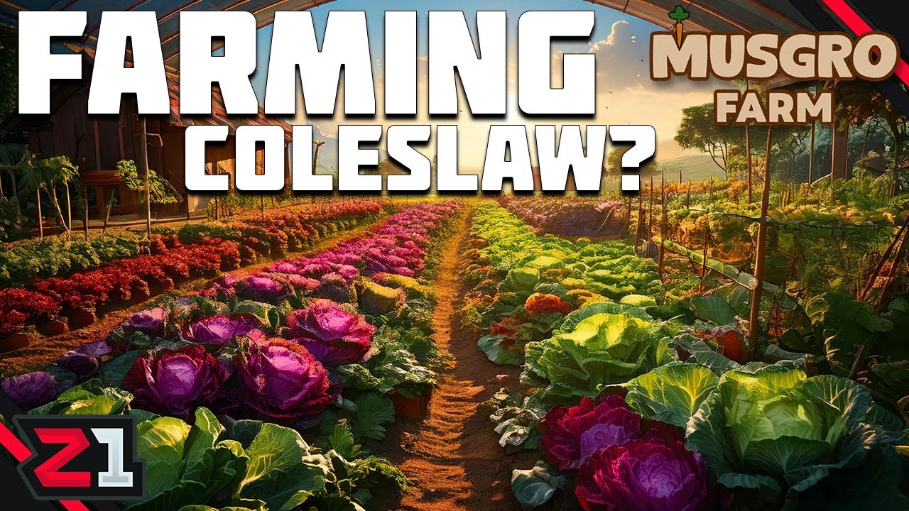 I Made MILLIONS Growing And Selling COLESLAW?! Musgro Farm FREE DEMO ...