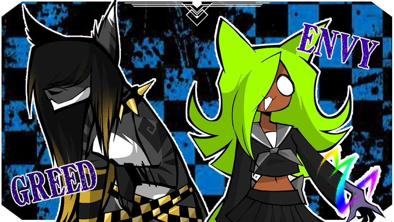 Designing The 7 Deadly Sins As Emo/Scene Characters | Character Design ...