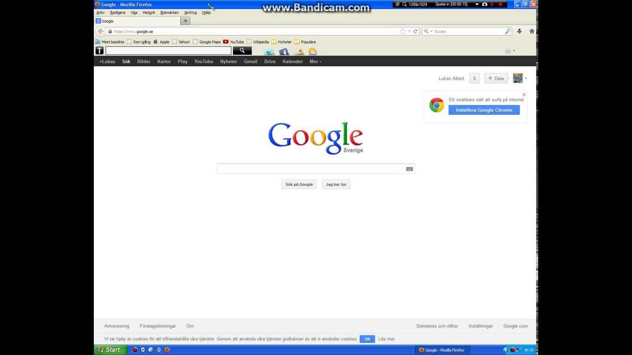 Aktivera Javascript Firefox Obs Youtube
