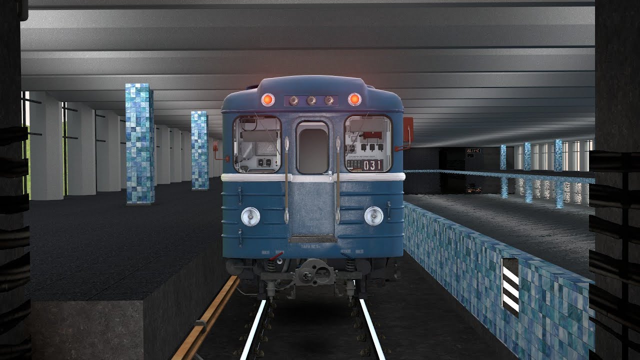 GARRY'S MOD metrostroi/ema-502/map is gm_practice_V1 - YouTube