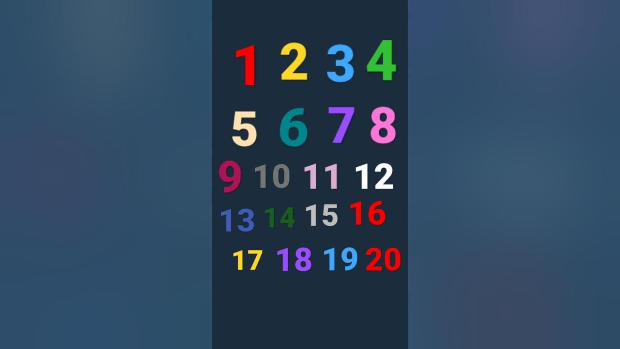 Count To 20 YouTube count-to-20-youtube