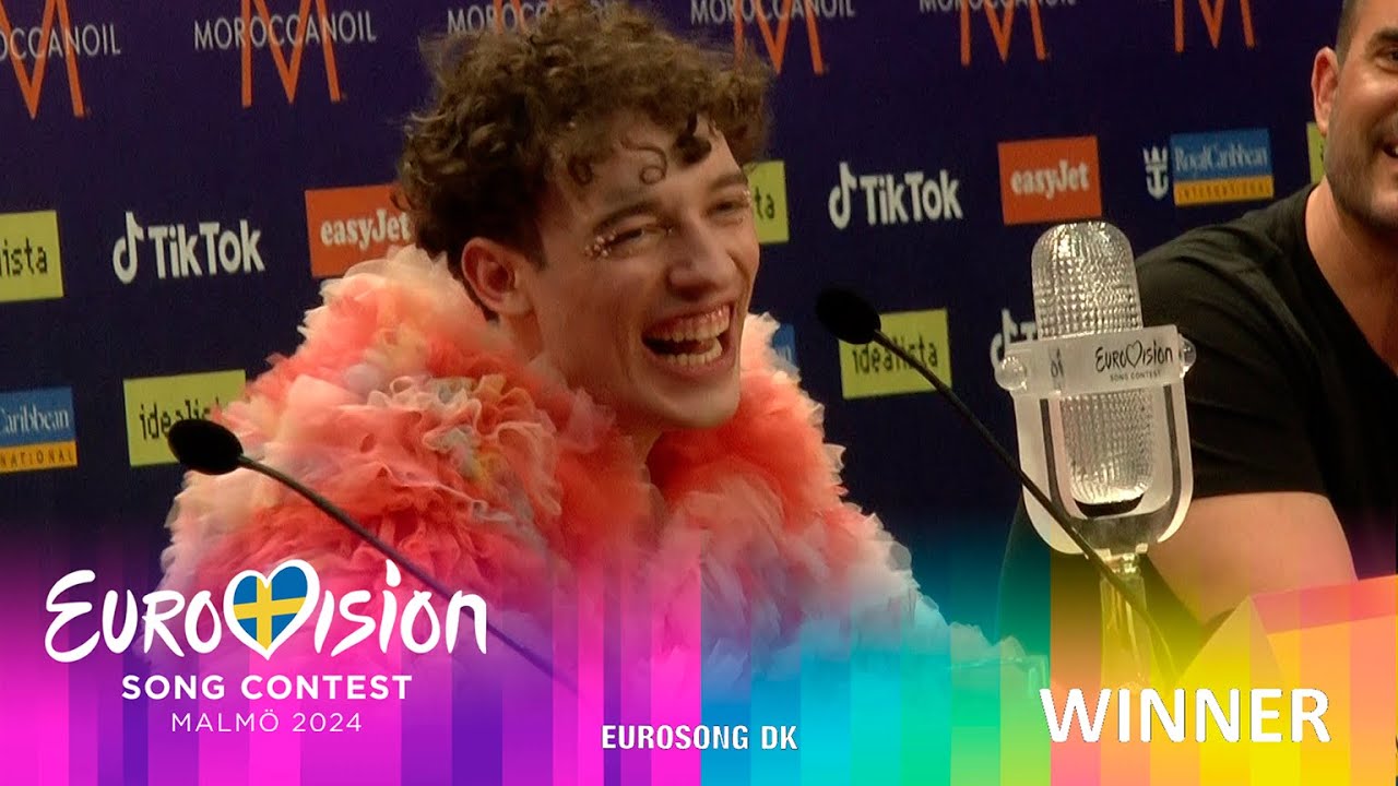 ESC 2024: Nemo at Winners Press Conference (Highlights) - YouTube