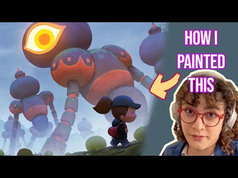 Pro-Artist Paints For Fun - FULL Process EXPLAINED - YouTube