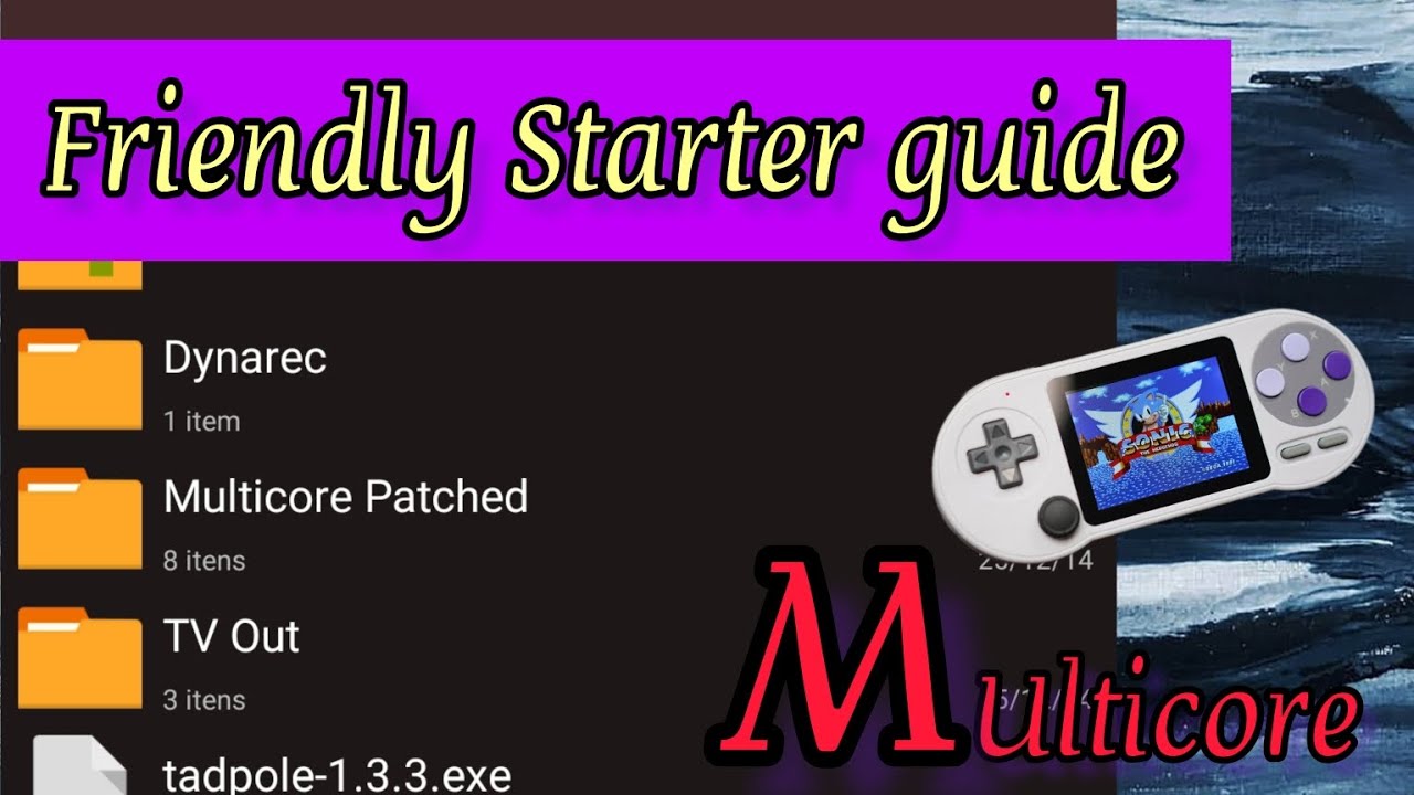 Multicore for SF2000, download and easy instalation guide @retrohandhelds #gb300 #retroarch ...