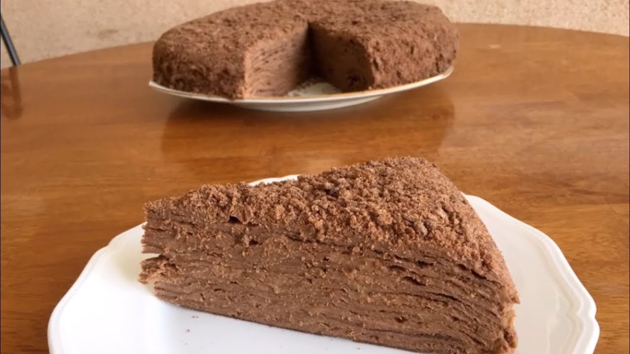 Tort Napoleon de ciocolata | Katy's Food - YouTube