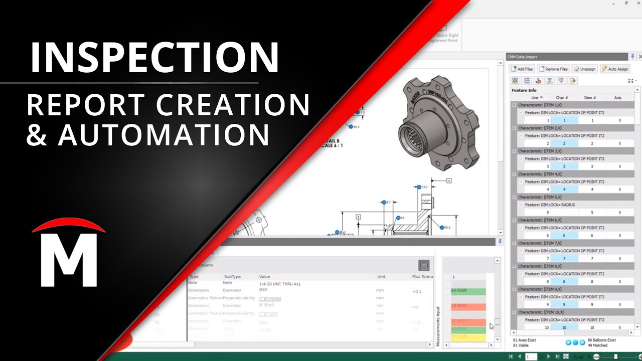 Using SOLIDWORKS Inspection Report Automation - YouTube