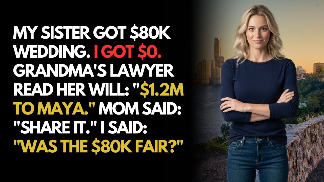 My Sister Got $80K Wedding, I Got $0 — Until Grandma’s Lawyer Read: $1 ...