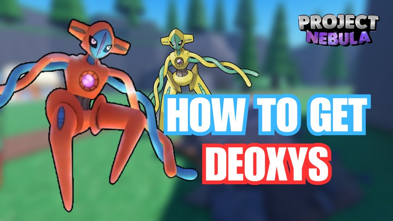 How to Catch Deoxys in Pokemon Brick Bronze | Project Nebula - YouTube