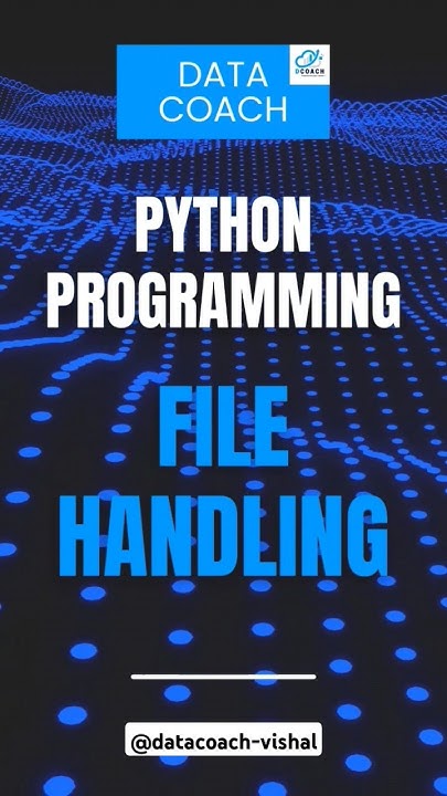 File Handling In Python Programming Shorts Pythonprogramming Python Filehandling Python3