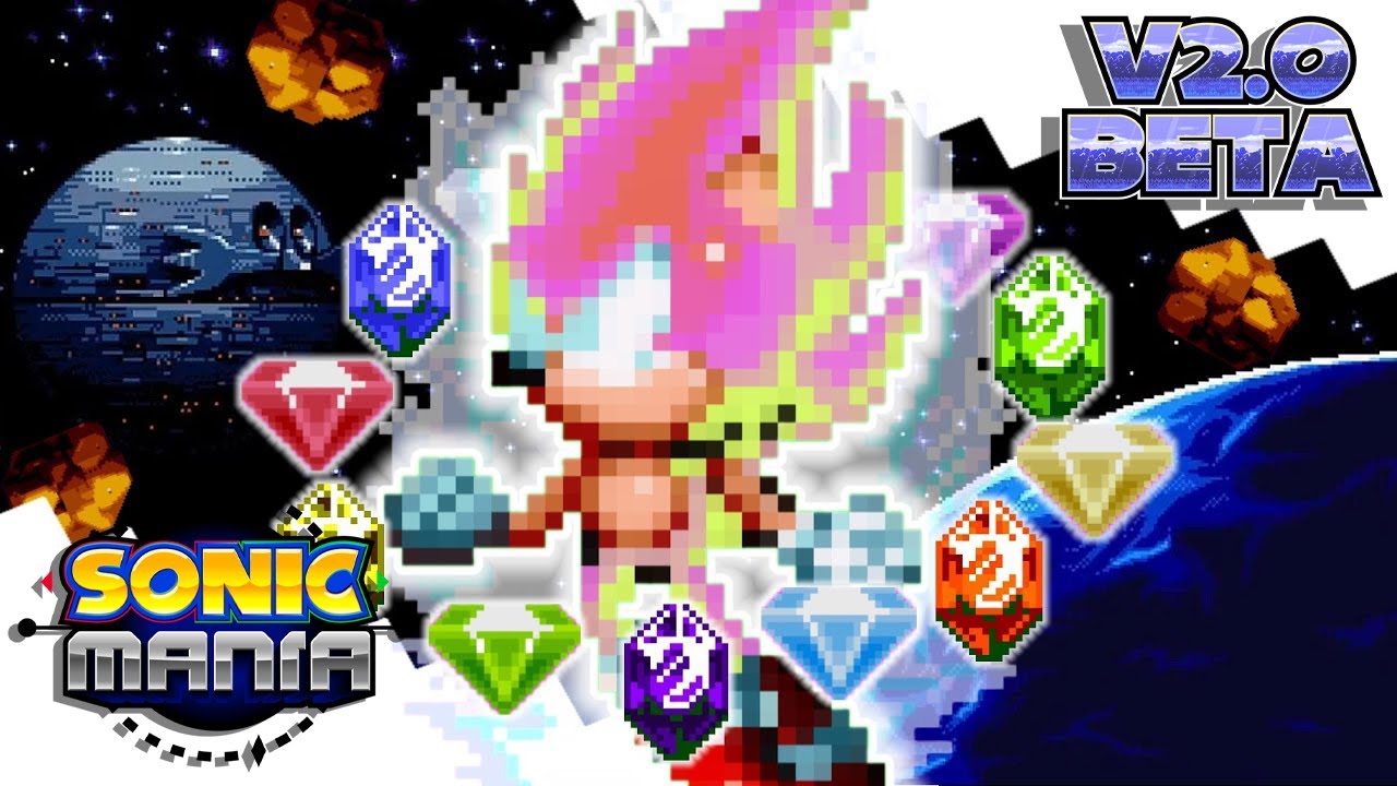 Ultimate Super Sonic Mania (v2.0) Mania Mode Playthrough (1080p/60fps ...