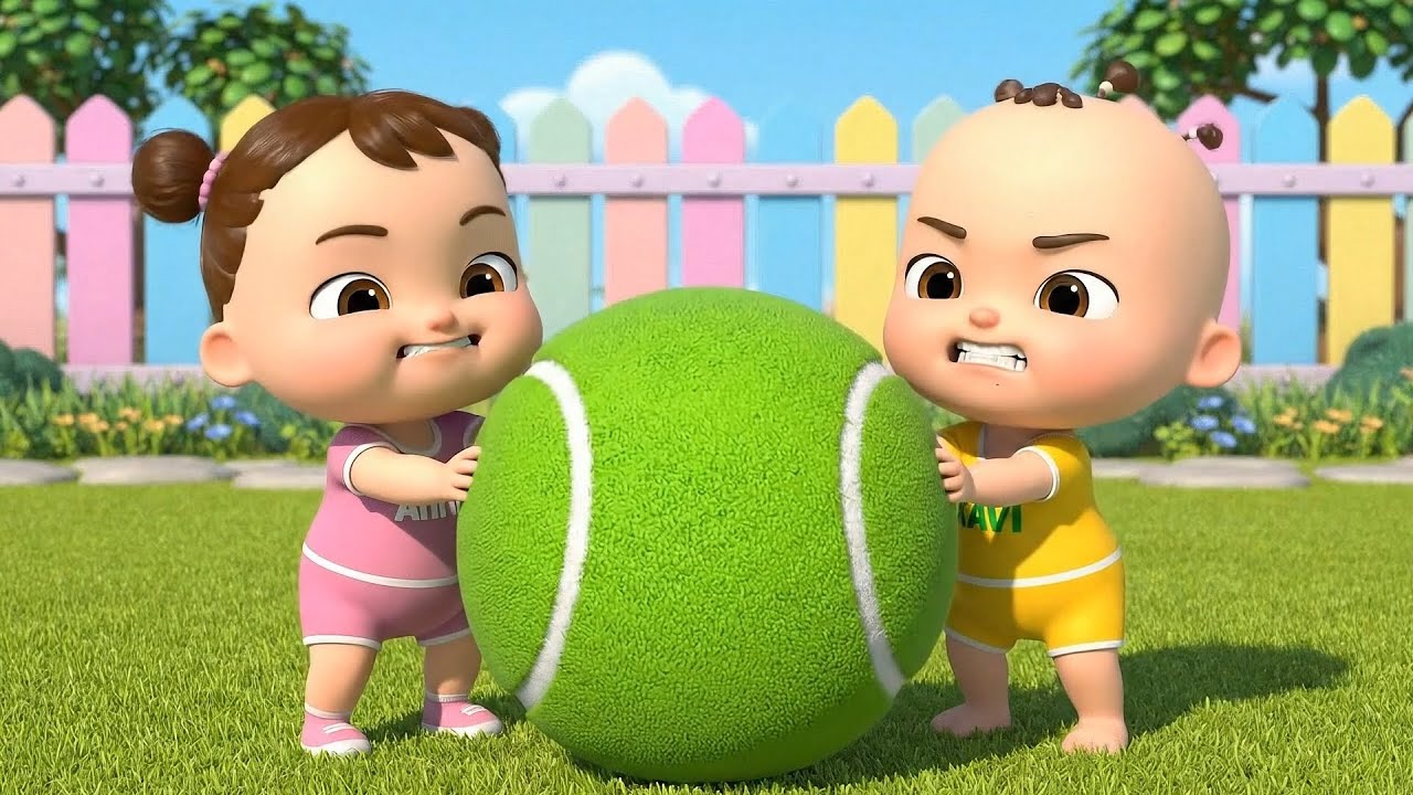 Sharing the Ball Song + MORE Nursery Rhymes & Kids Songs for Children ...